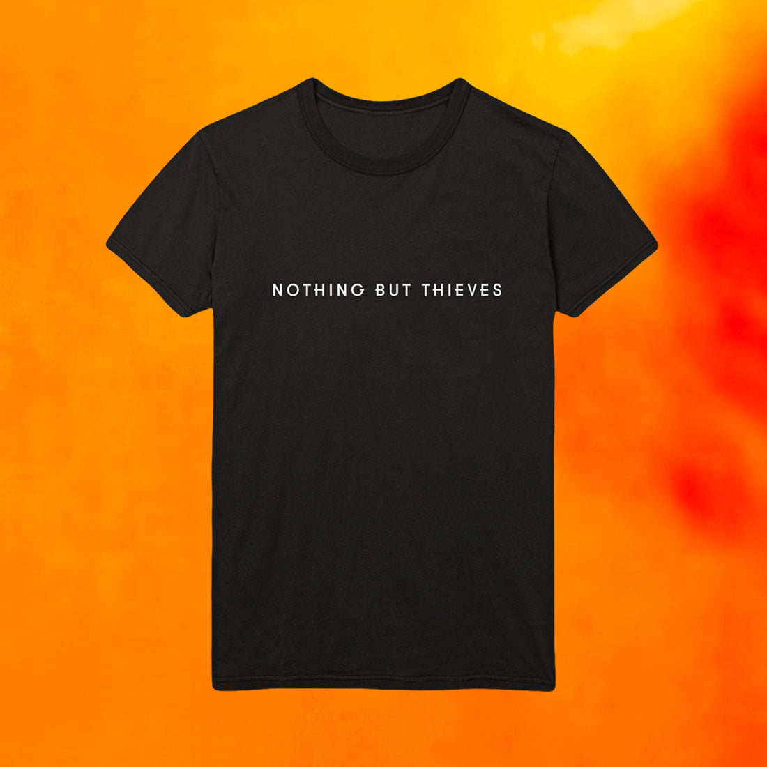 .Line Logo Black T-Shirt | Nothing But Thieves | Official Store